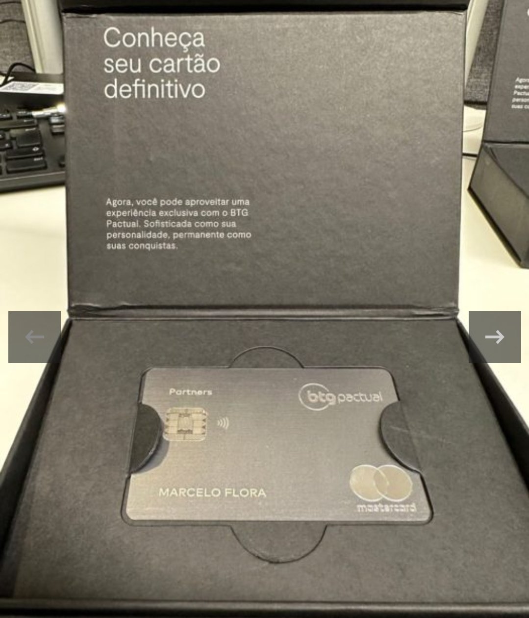LIBERADO! BTG Pactual Partners: O Cartão Mastercard Black Mais ...