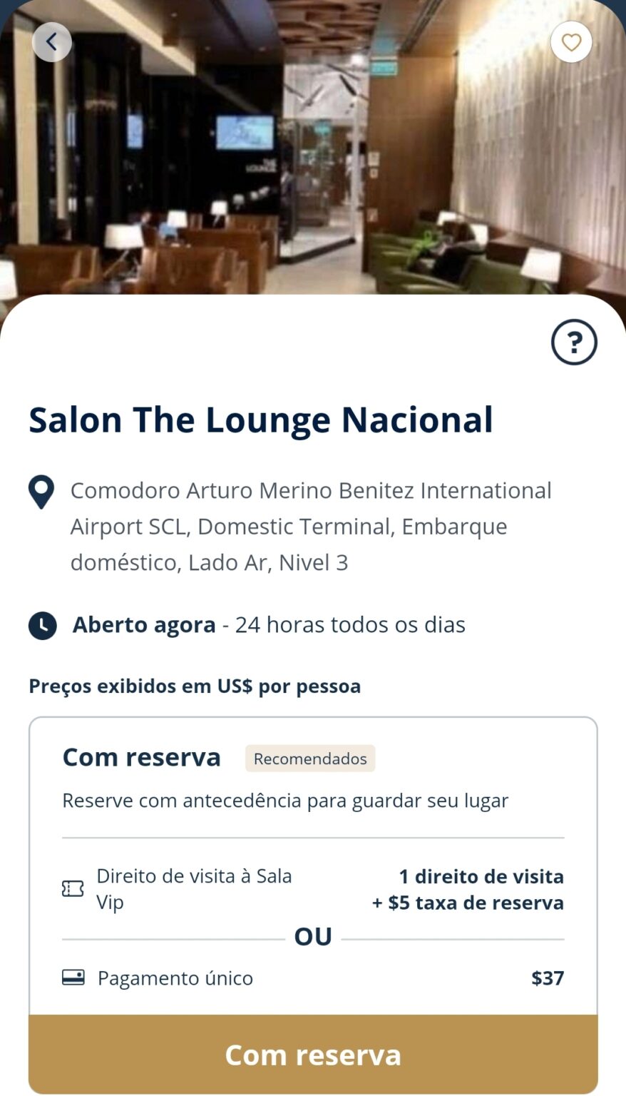 Saiba como acessar todas as Salas Vip no Aeroporto de Santiago do Chile ... Saiba como acessar todas as Salas Vip no Aeroporto de Santiago do Chile ...