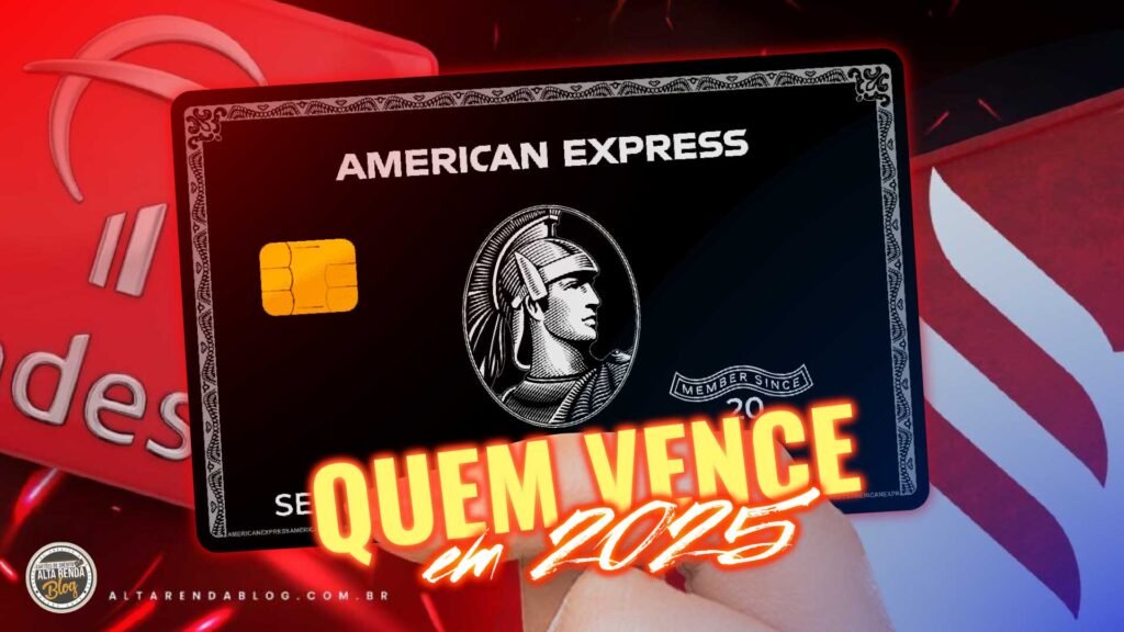 Batalha 2025! Amex Centurion Bradesco x Santander: Qual deles é o ...