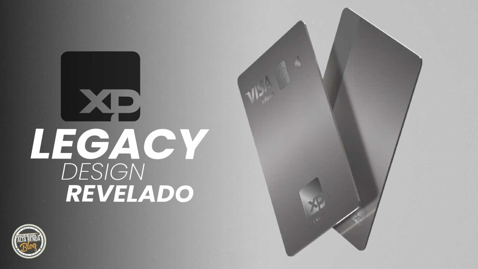Design Revelado! Novo Cartão XP Legacy: Exclusivo e Até 7,5 Pontos por ...