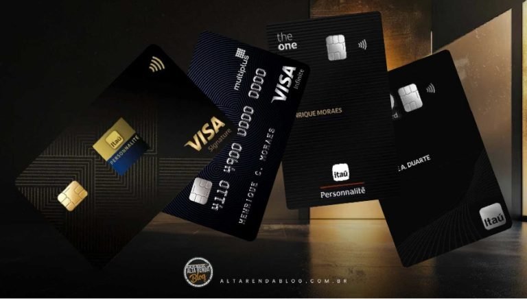 Anuidade para 2026 dos Cartões Black e Infinite e Privilege do Itaú ...