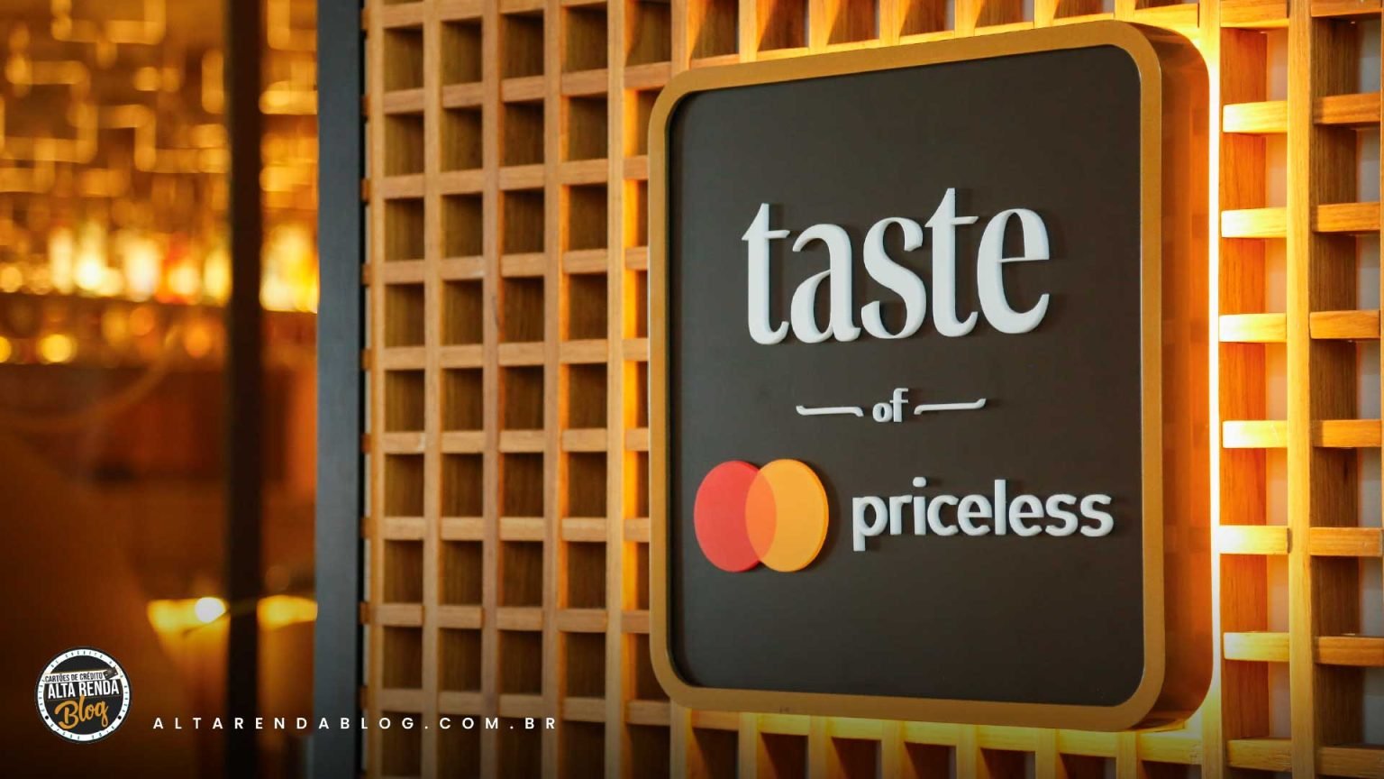 É oficial o lançamento: Mastercard inaugura a nova sala VIP Taste of ...